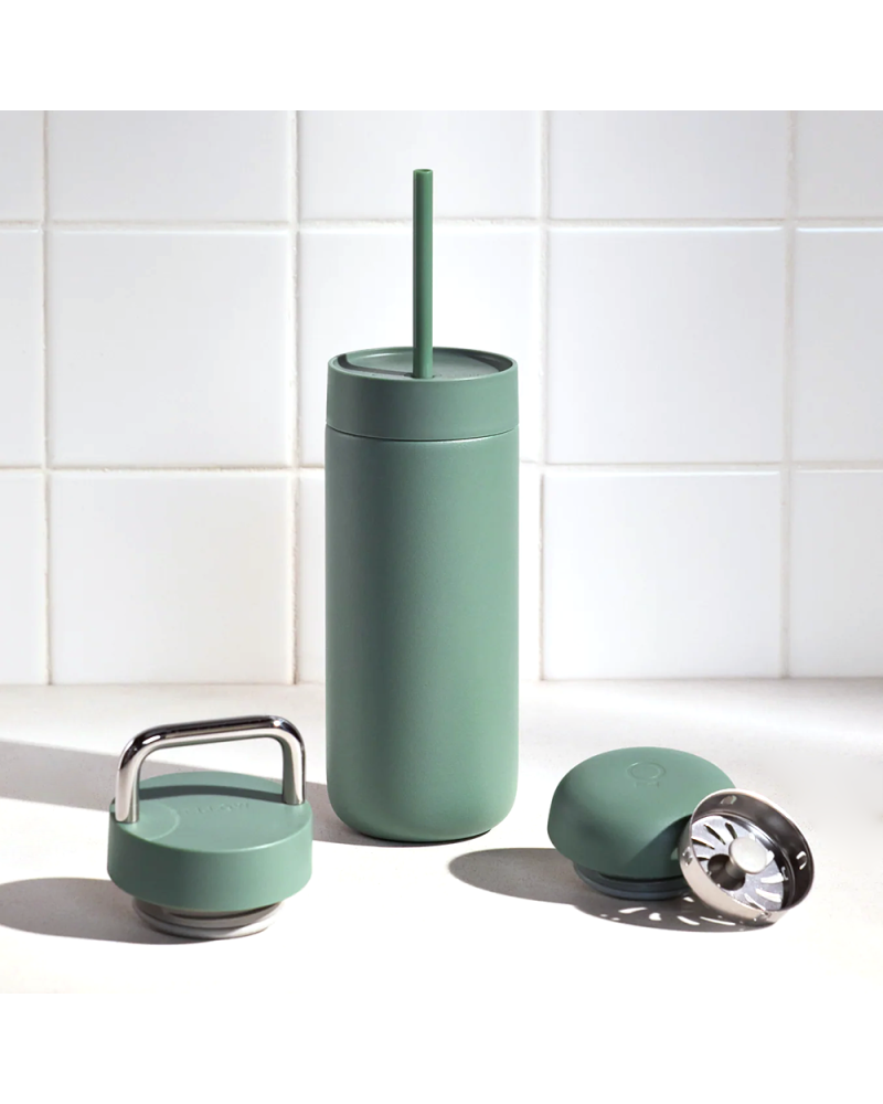 3-in-1 Lid System 16 oz Smoke Green | Fellow Carter Official