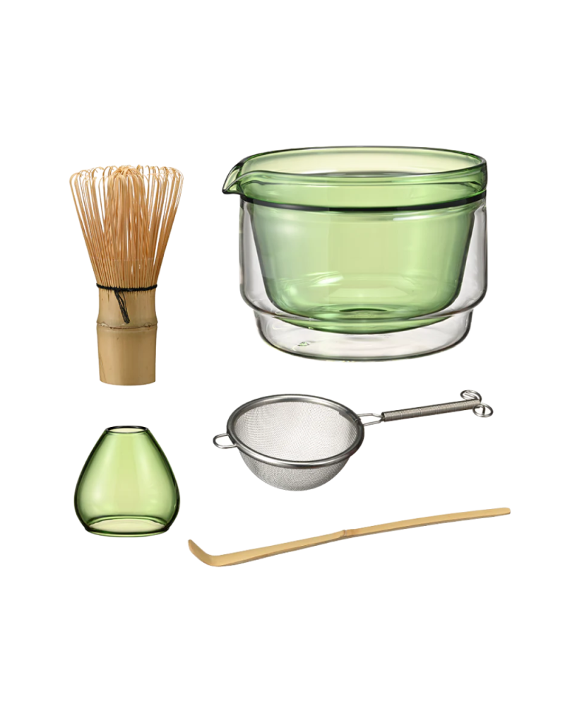 Hario Green Matcha Set | Complete Set for Preparing Matcha